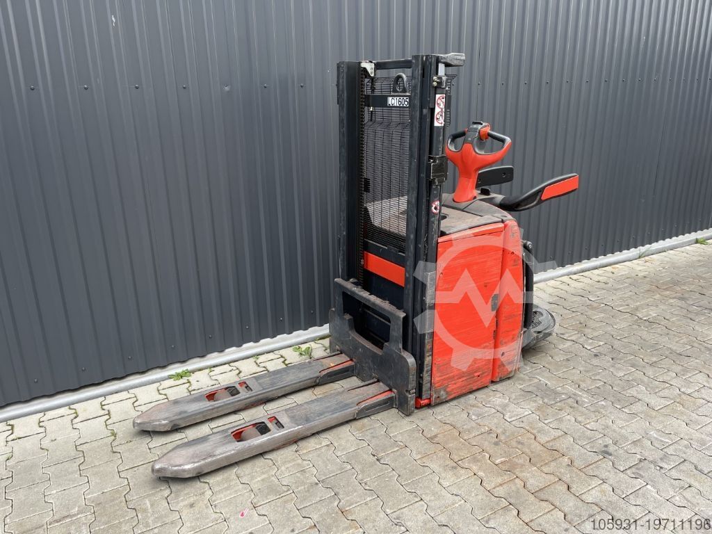 🏷️ Linde L14LAP - used Stand-on stacker for sale