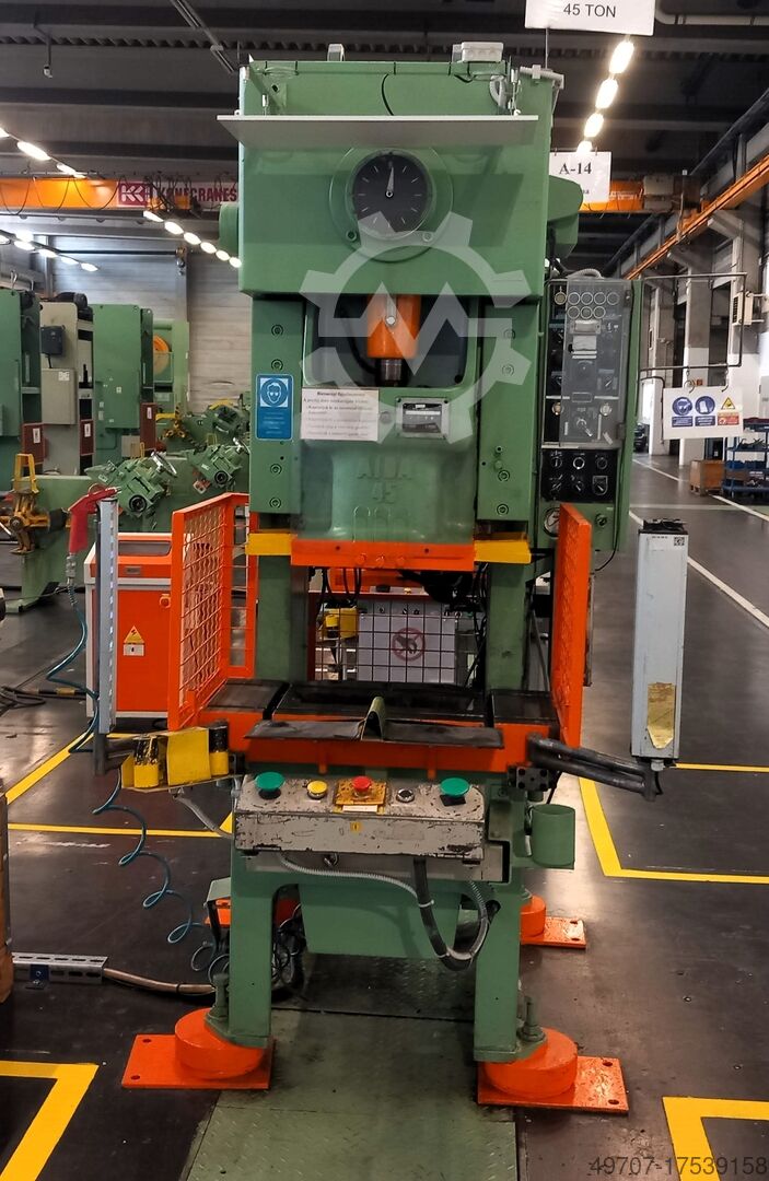 AIDA NC1-45 - used AIDA NC1-45 45t eccentric press for sale