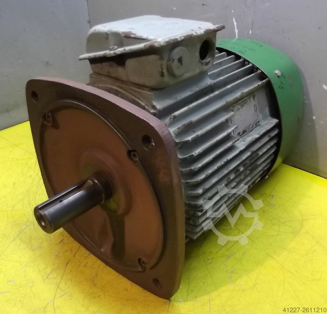 🏷️ VEM ZG4KMR132S4 - used Electric motor 7.5 kW 1480 Rpm for sale