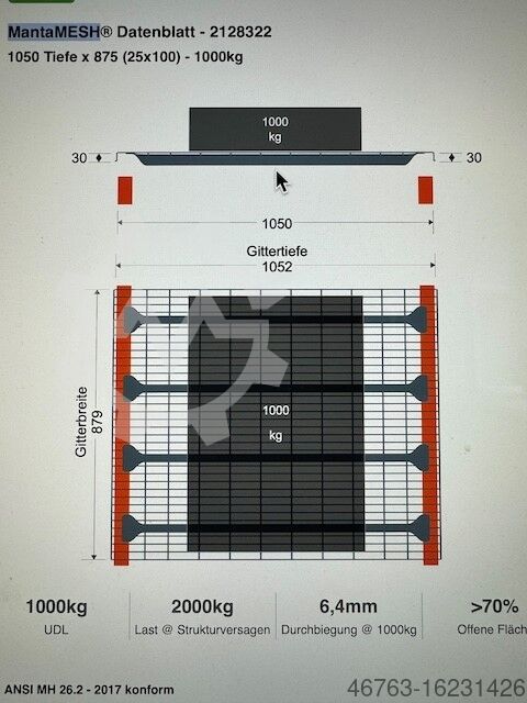 MantaMesh MantaMesh - Used Grid supports listed on Used-Machines.com ⚙️