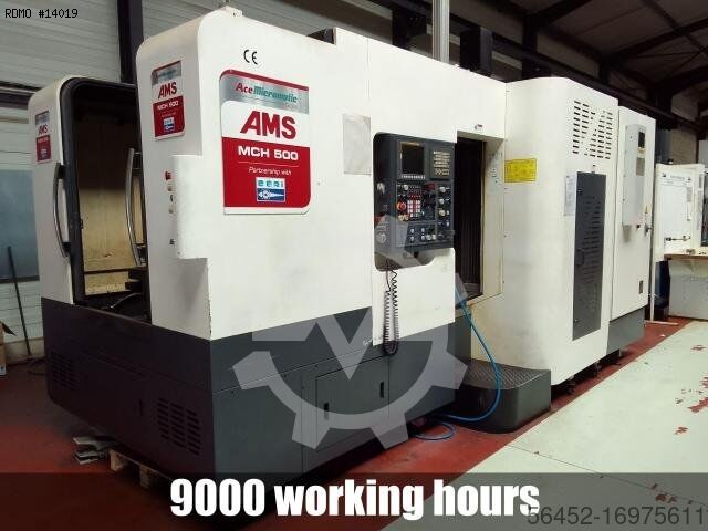 🏷️ AMS MCH-500 - used Horizontal machining center for sale on Used-Machines.com ⚙️