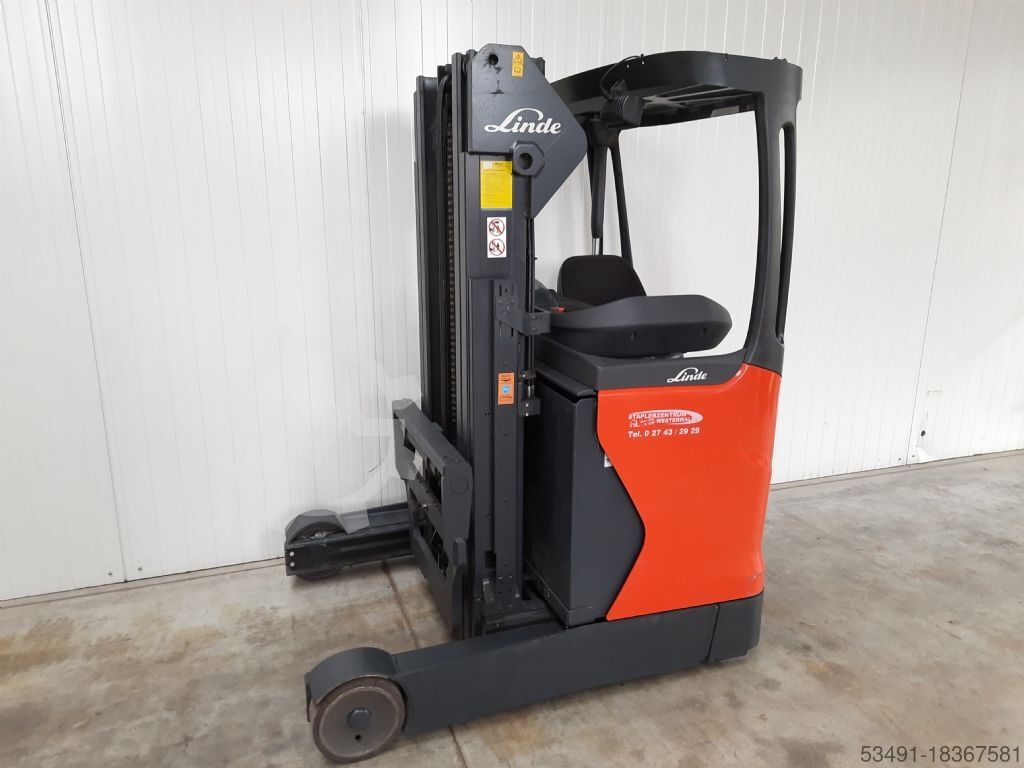 🏷️ Linde R14-01 - used Reach Truck for sale on Used-Machines.com ⚙️
