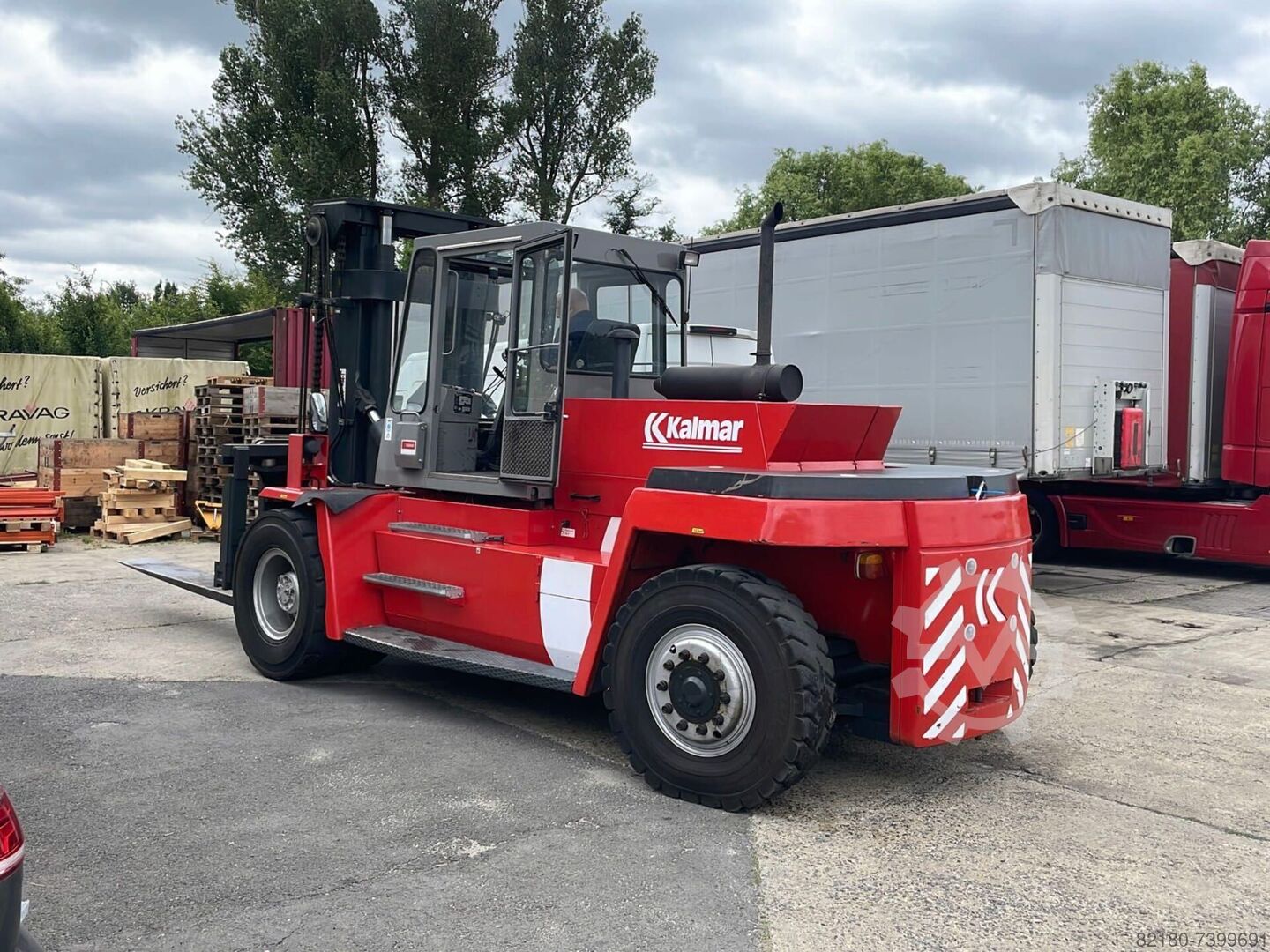 🏷️ Kalmar DC15-1200 - used Heavy duty forklift for sale on Used ...