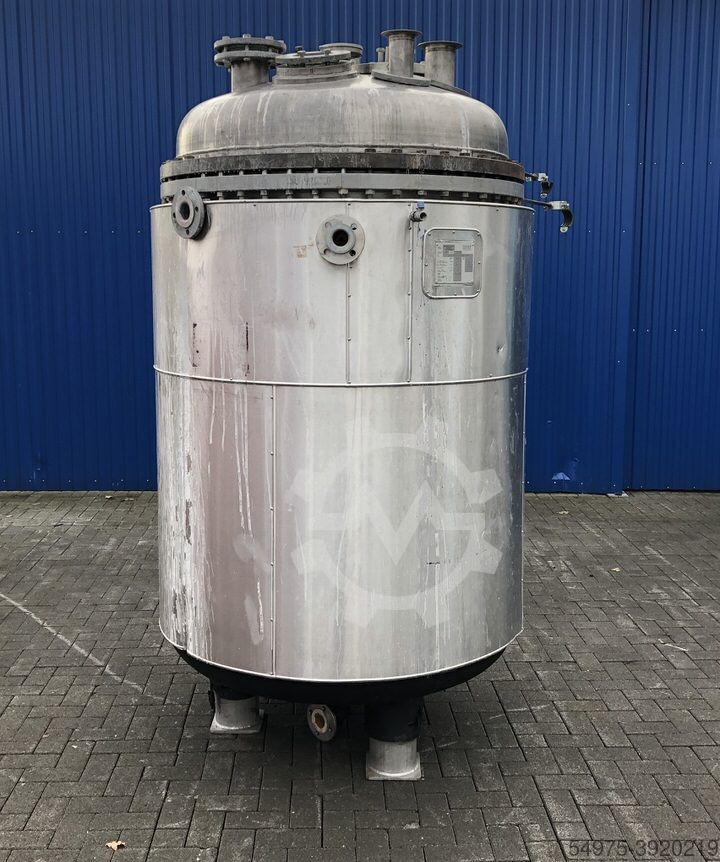 - Used Pressure vessel Reactor Boiler Tank Stirrer listed on Used ...