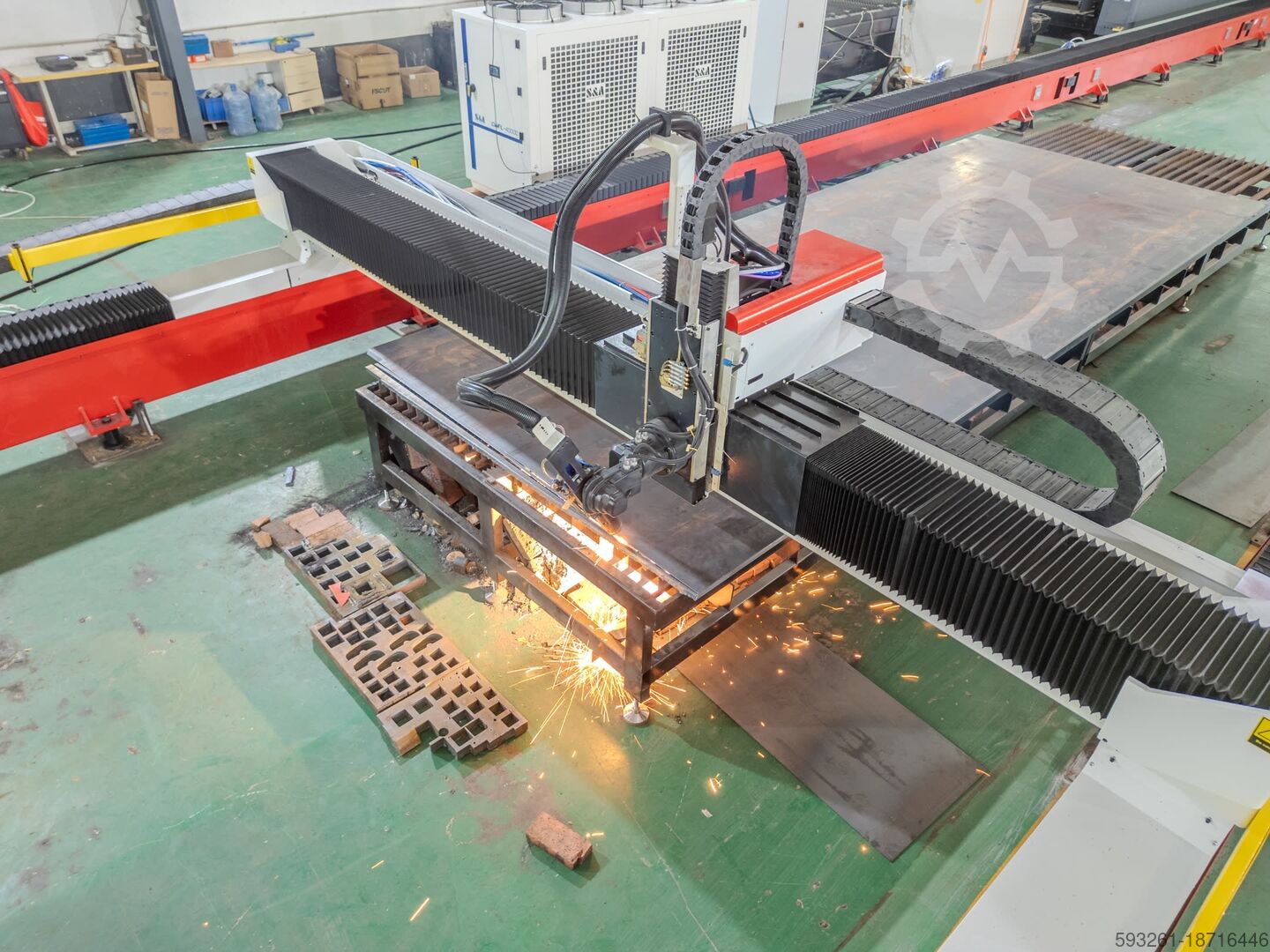 GS-50040LB - Used Laser cutting machine listed on Used-Machines.com ⚙️