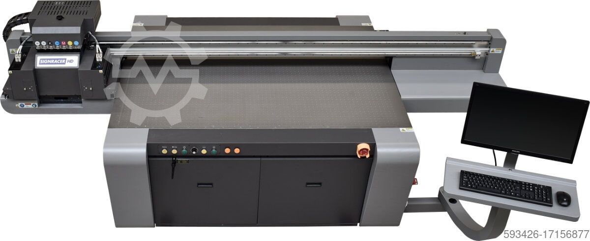 Signracer 1610 - used Large Format Flatbed LED UV Printer for sale
