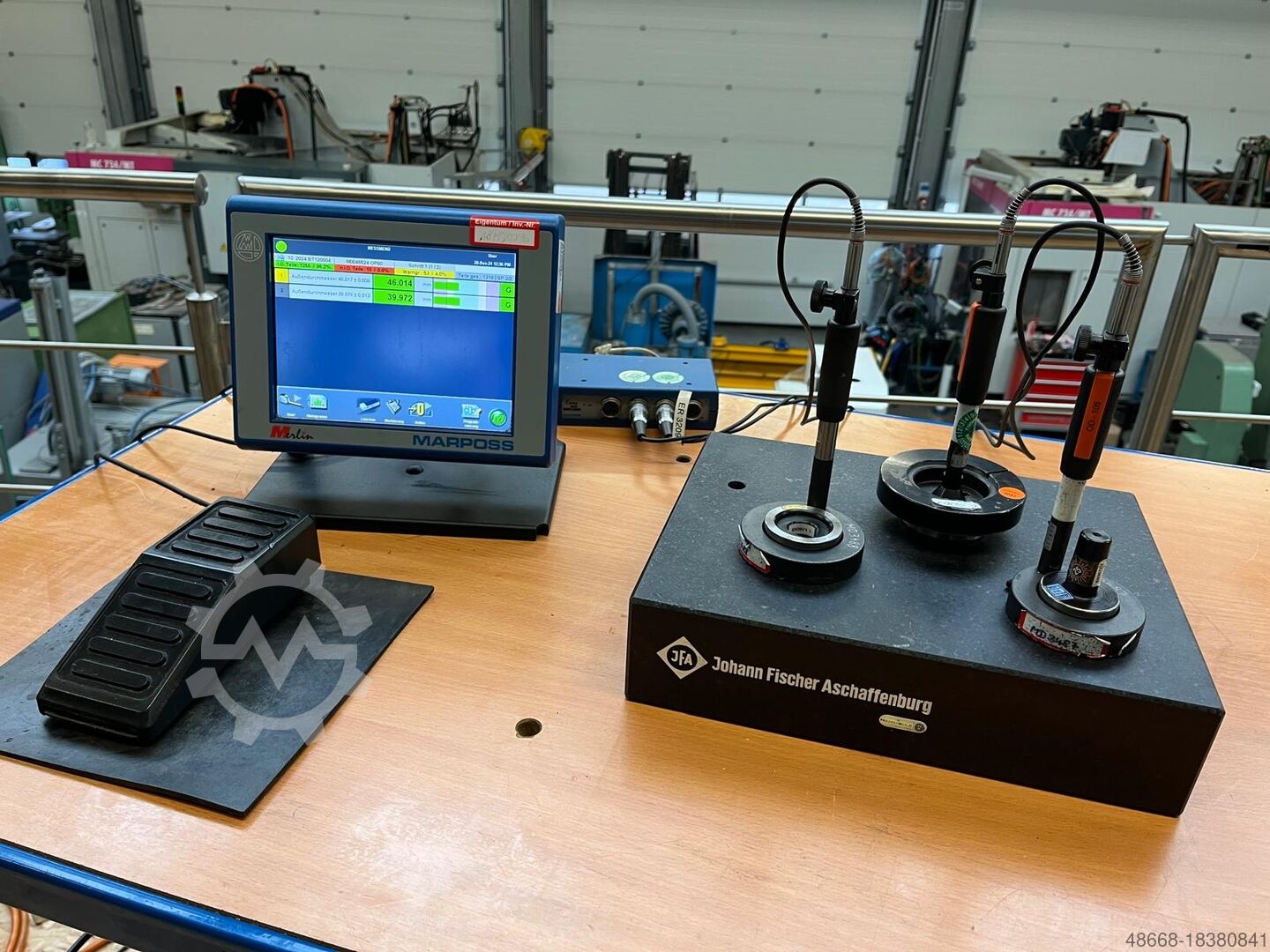 🏷️ Marposs Merlin - used Measuring Display Device EasyBox U4F Measuring ...