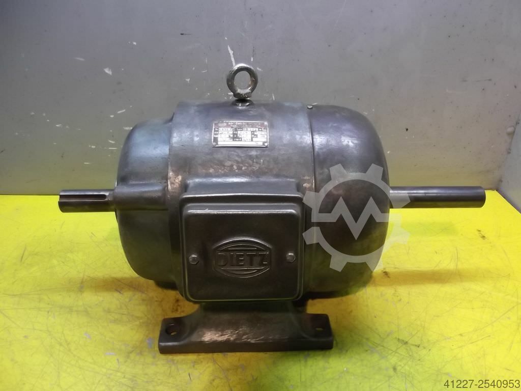 Dietz GD331 - Used Electric motor 4.8 kW 2860 Rpm listed on Used ...