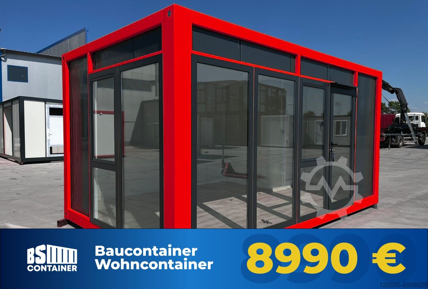 BS-Container 006 - Used Office container/Construction container listed on Used-Machines.com ⚙️