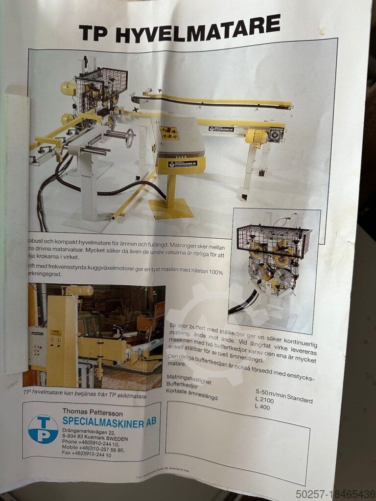 TP - Used Infeeder listed on Used-Machines.com ⚙️