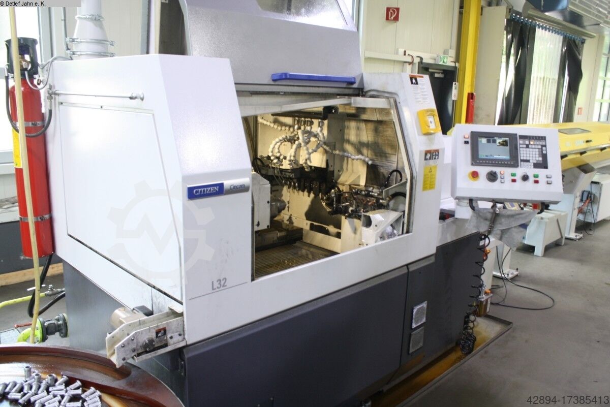 🏷️ CITIZEN L32-1M8 - used Turning Automatic Lathe - Longitudinal for sale