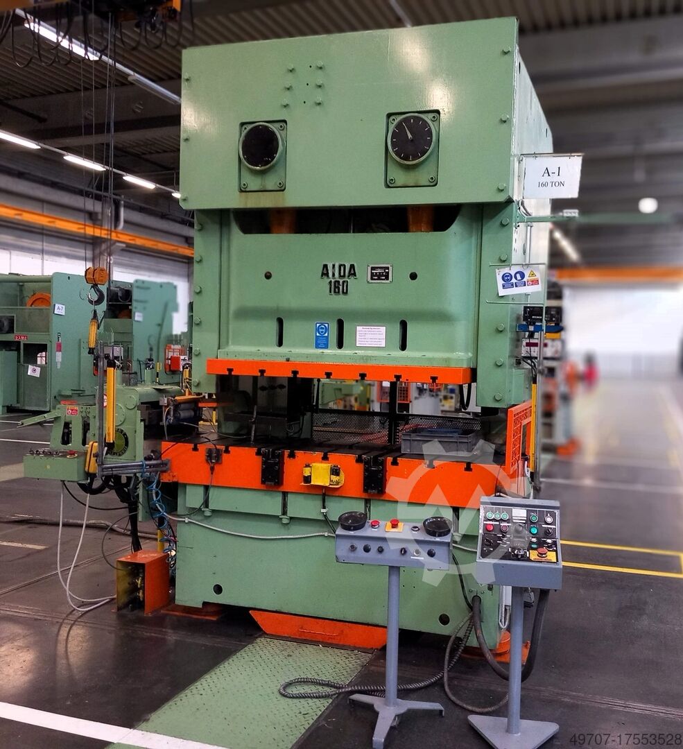 AIDA NC2-160 - used Eccentric press double column for sale