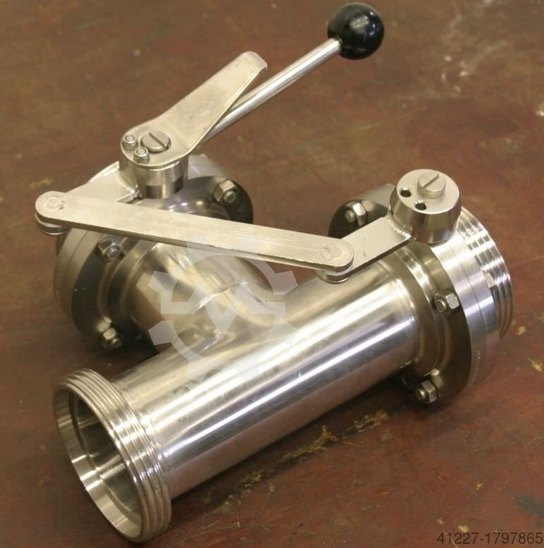 Kieselmann Mehrwegesystem - used Disc valve DN65 for sale