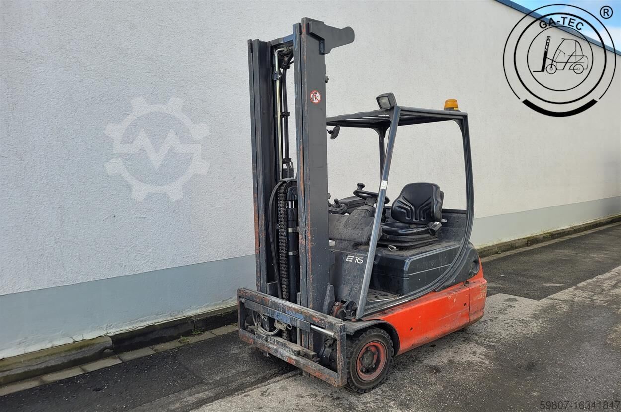 🏷️ Linde E16 - used Electric 3-wheeler for sale on Used-Machines.com ⚙️
