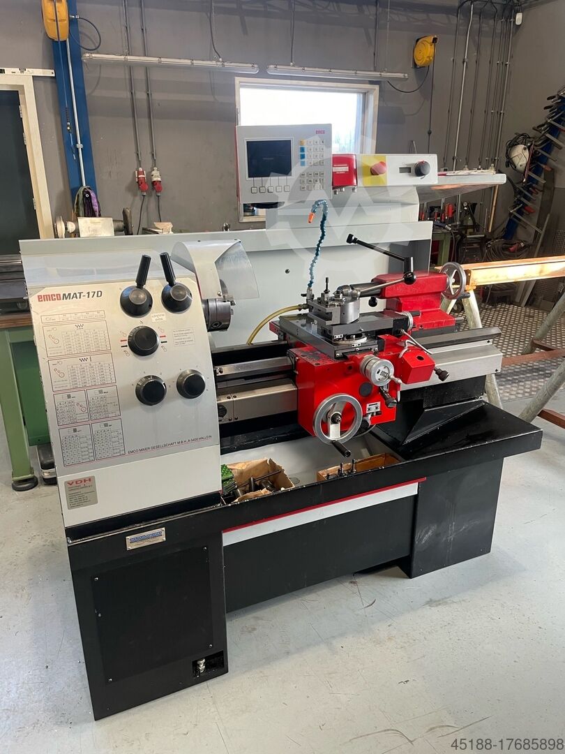 🏷️ EMCO EMCOMAT-17D - used Center lathe for sale on Used-Machines.com ⚙️