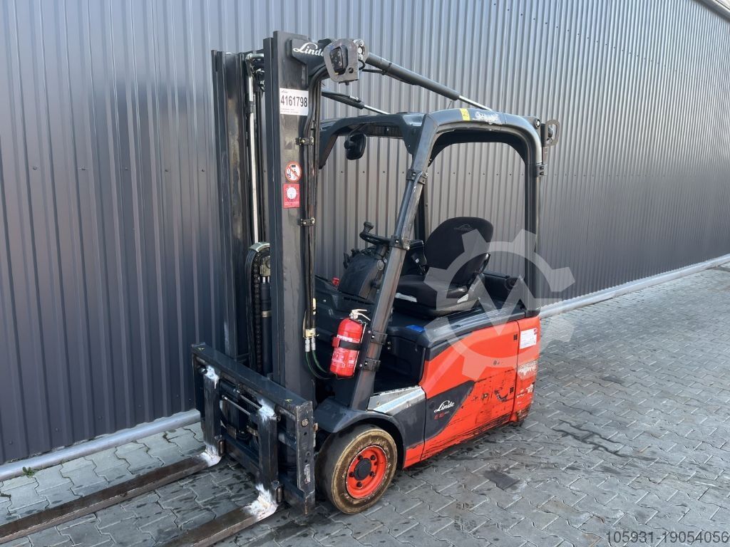 🏷️ Linde E16-02 - used Electric 3-wheel forklift for sale on Used ...