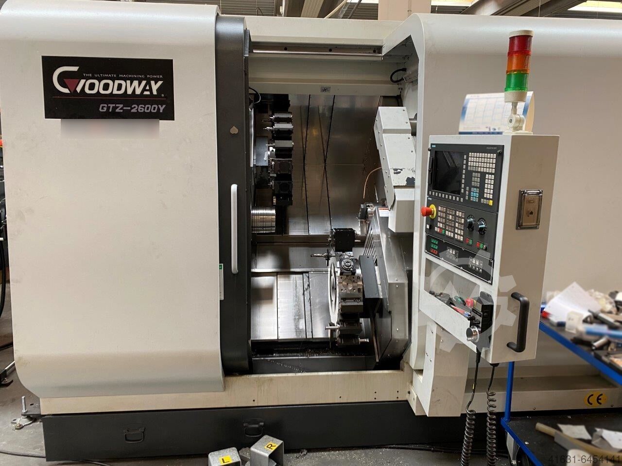 Goodway GTZ-2600Y - Used CNC Twin Spindle Turning Centre 8-Axis listed ...