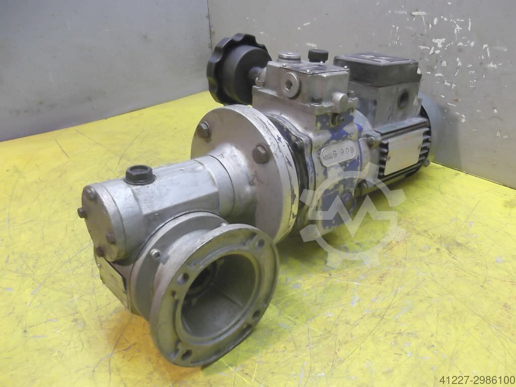 MOTOVARIO TKF/2 - Used Adjustable gear motor 0.37 kW 24-115 rpm listed ...