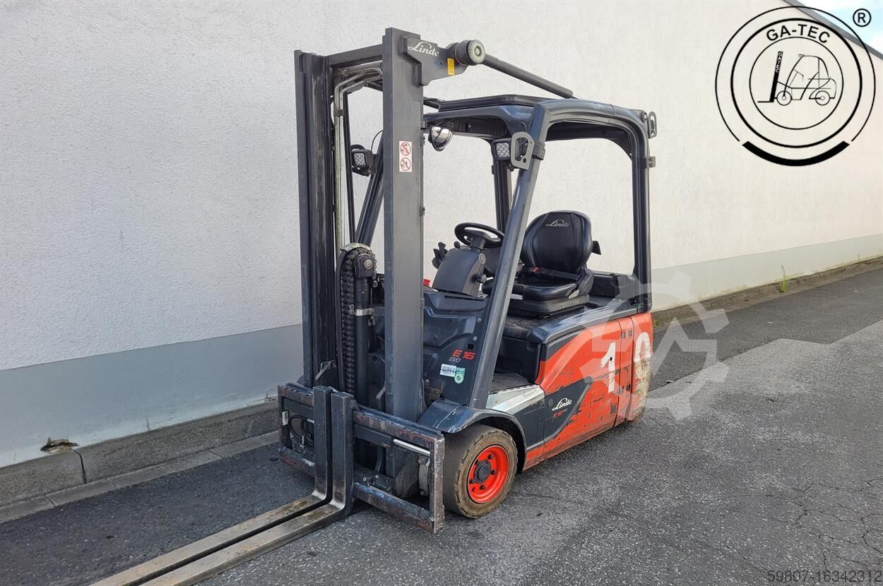 🏷️ Linde E16-02 - used Electric 3-wheeler for sale on Used-Machines.com ⚙️