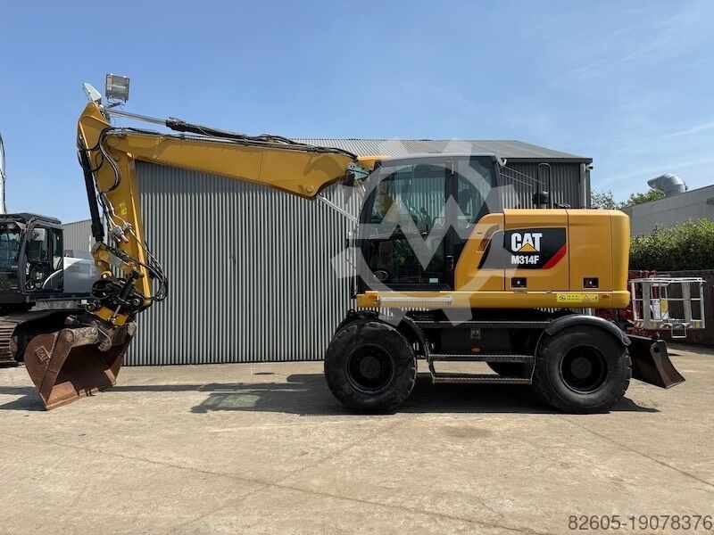 🏷️ Caterpillar M314F - used Wheel excavator for sale on Used-Machines ...