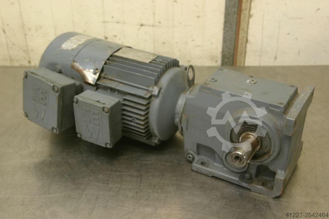 SEW-EURODRIVE K46-DT90L4TF/VS - used Gear motor 1.5 kW 46 rpm for sale