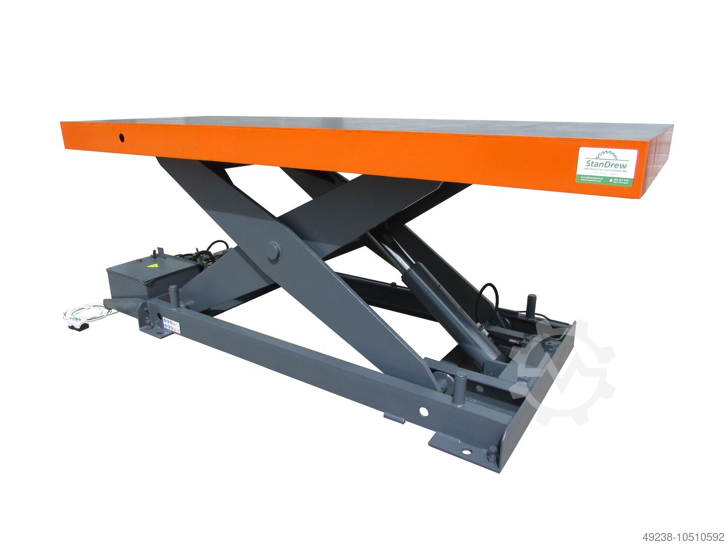 ATLAS - used ATLAS scissor lift table, lifting capaci for sale