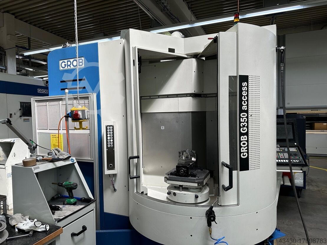 🏷️ GROB G350a - used 5-axis CNC machining center for sale on Used ...