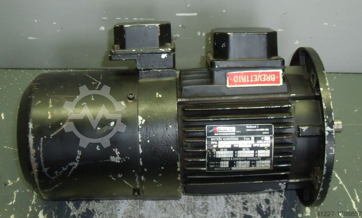 SBC K80B4B50A - Used Electric motor 0.75 kW 1400 rpm listed on Used ...
