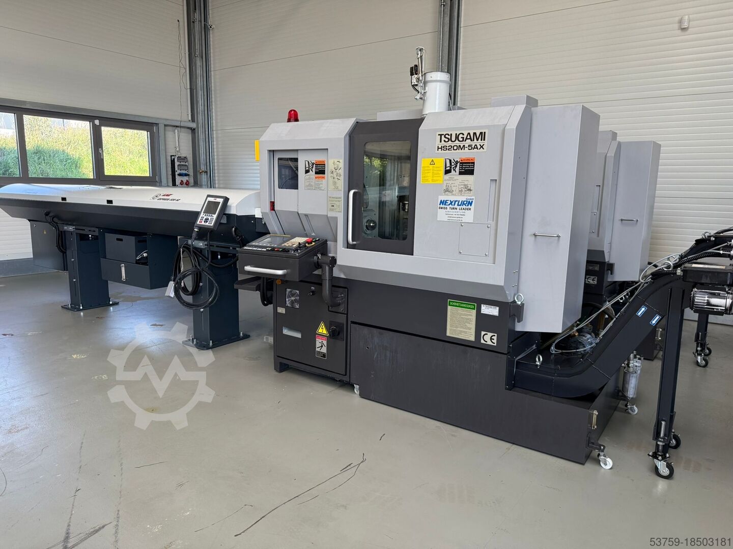 🏷️ Tsugami HS20M-5AX - used CNC turn-mill center for sale on Used ...