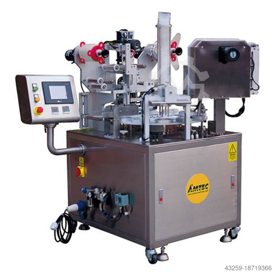 AMTEC RT12-20 - used Rotating Cup Filling and Closing Machine for sale