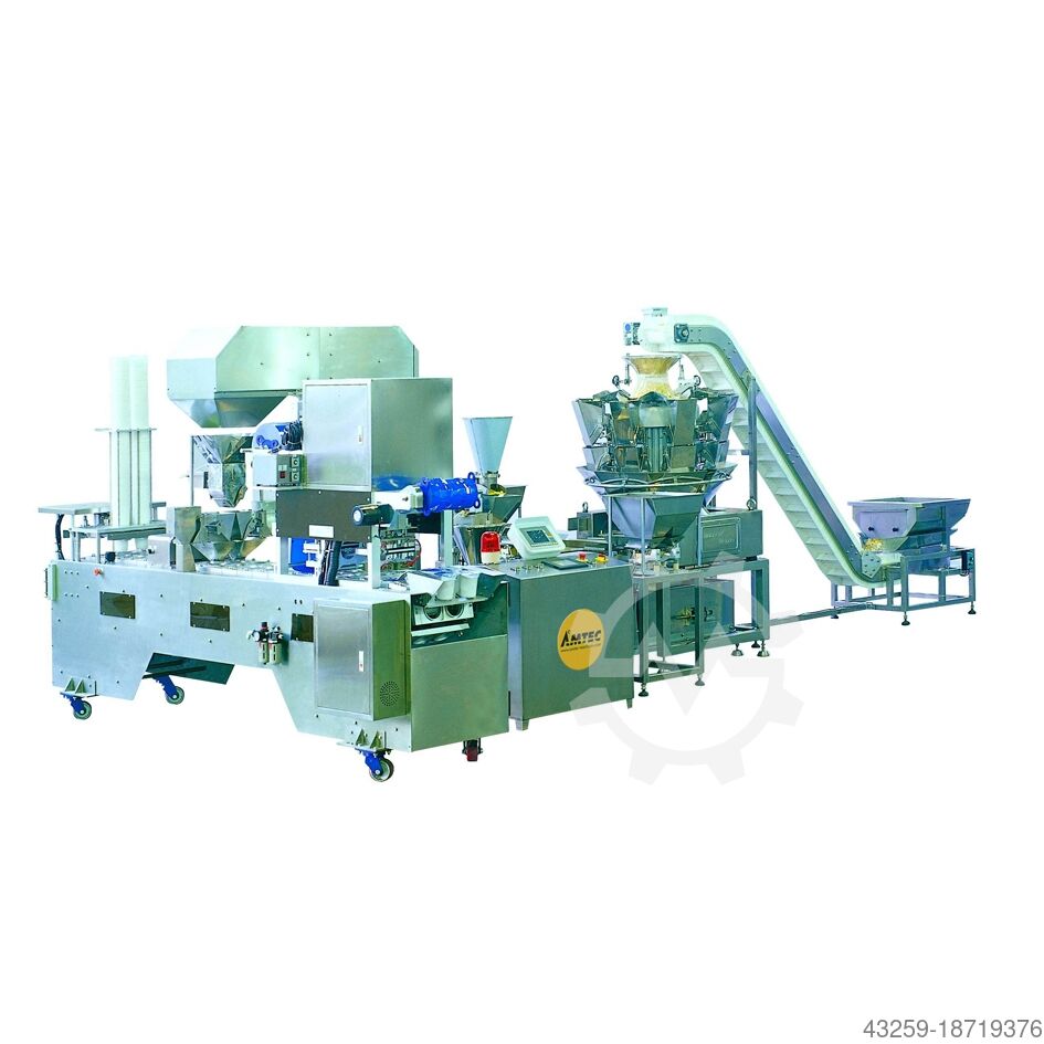 🏷️ AMTEC ML3-60 - used Multi-Lane Cup Filling and Closing Machine for ...