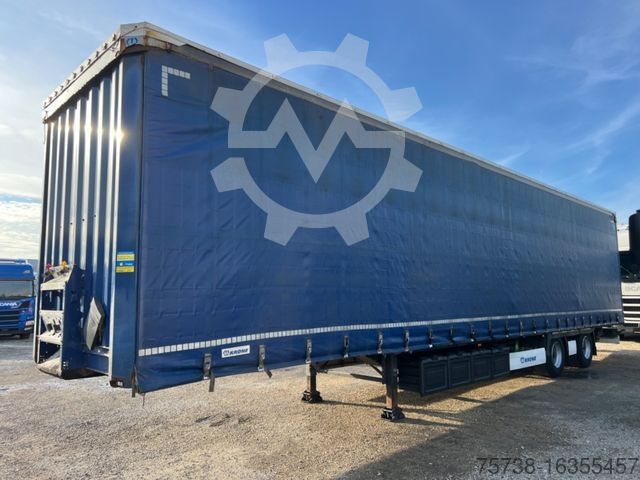 🏷️ KRONE Megatrailer/Hubdach/Schiebeplane/Edschaverdeck - used Open ...