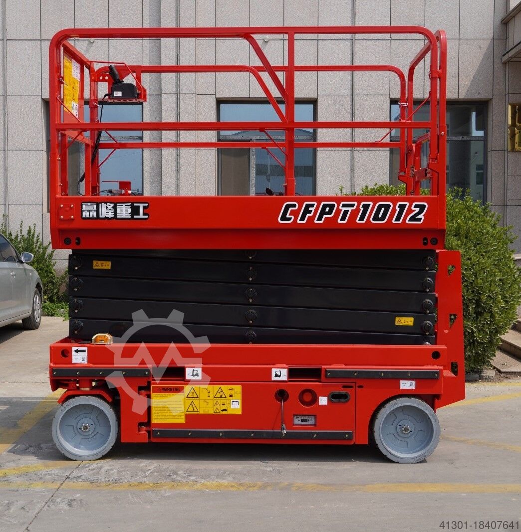 CFMG CFPT1012 - Used Scissor lift NEW TRADE FAIR AWARD BAUMA listed on ...