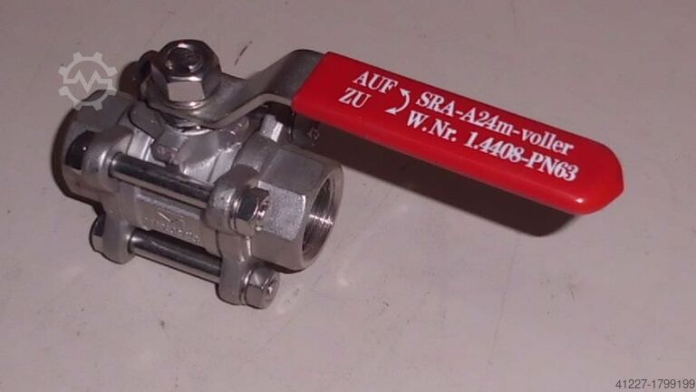 🏷️ Edelstahl DN20 - used Ball valve internal thread for sale on Used ...